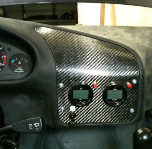 AJ Hartman Aero Carbon Fiber Dash Panel for BMW E36